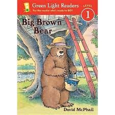 Green Light Readers Level 1 Big Brown Bear - A Book And A Hug